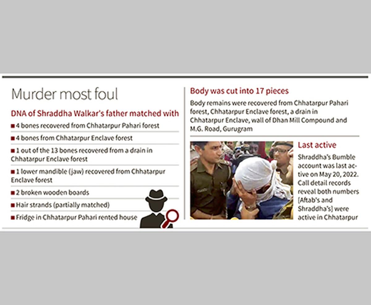 ‘Aftab cut Shraddha’s body into 17 pieces, kept shifting it between ...