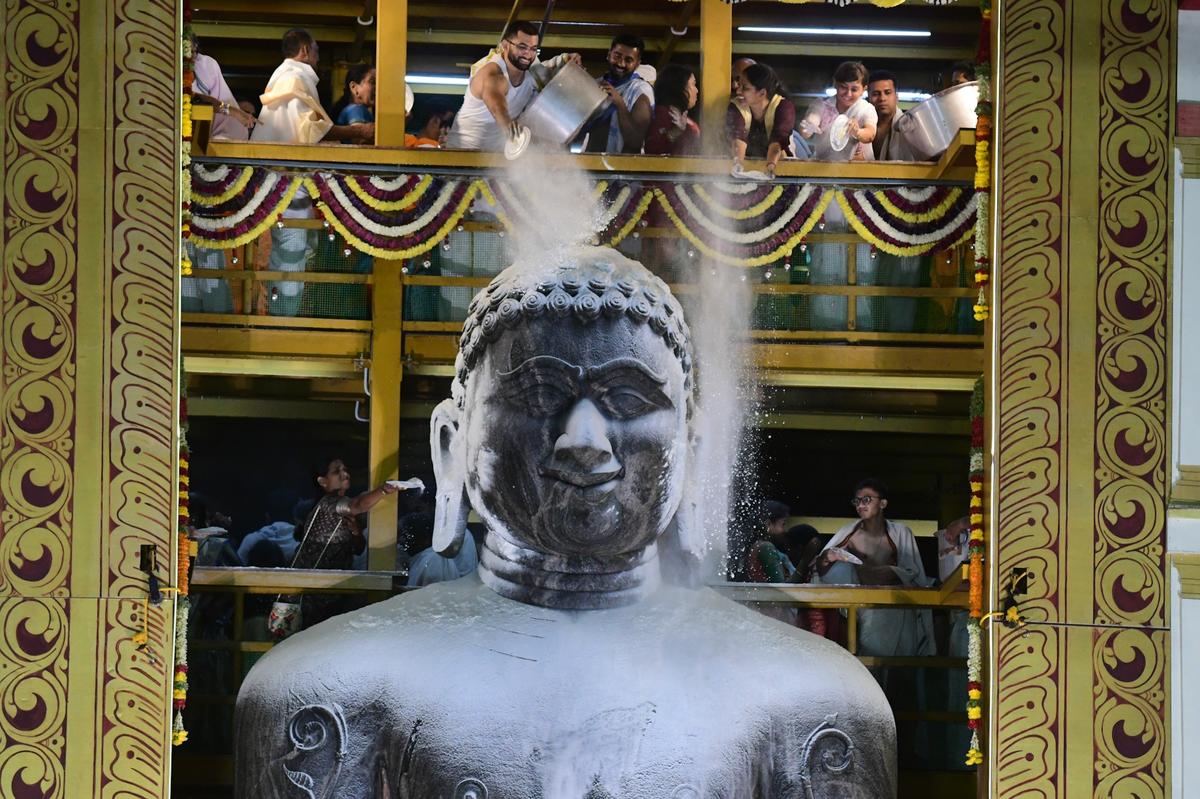 Nine-day mahamastakabhisheka celebrations begin at Venur - The Hindu