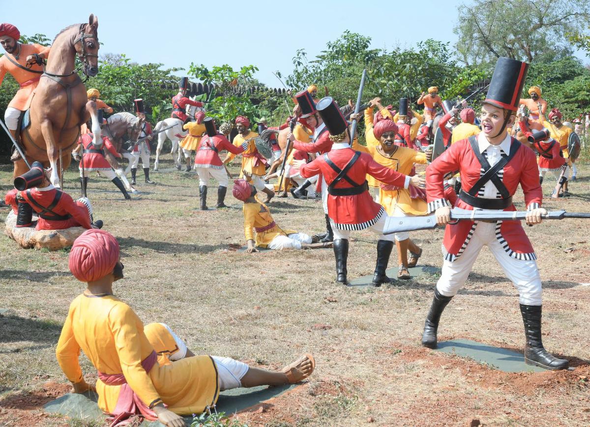 A rock garden blooms in memory of Rayanna in Sangolli - The Hindu