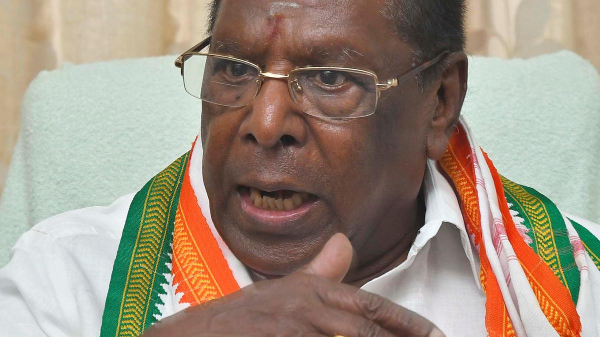 Congress accuses CM Rangasamy of surrendering rights to Centre - The Hindu