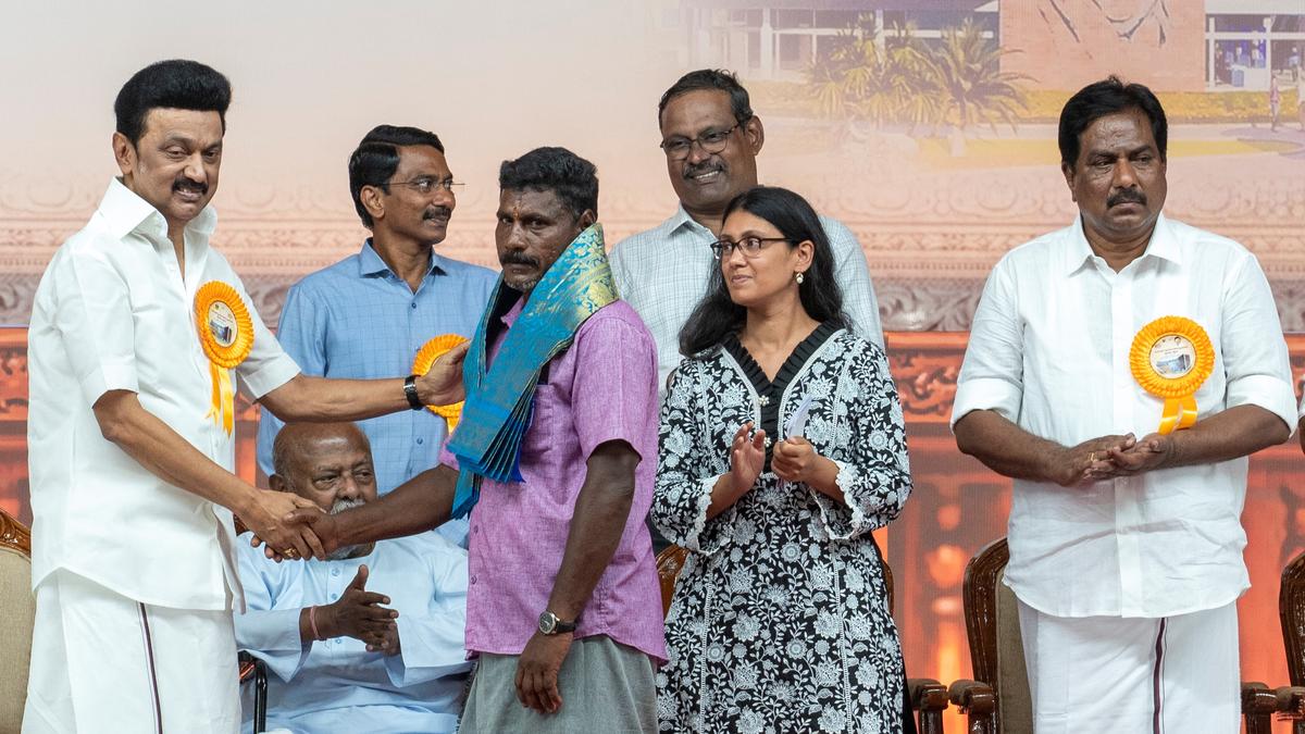 Chief Minister inaugurates Kalaignar Centenary Library - The Hindu