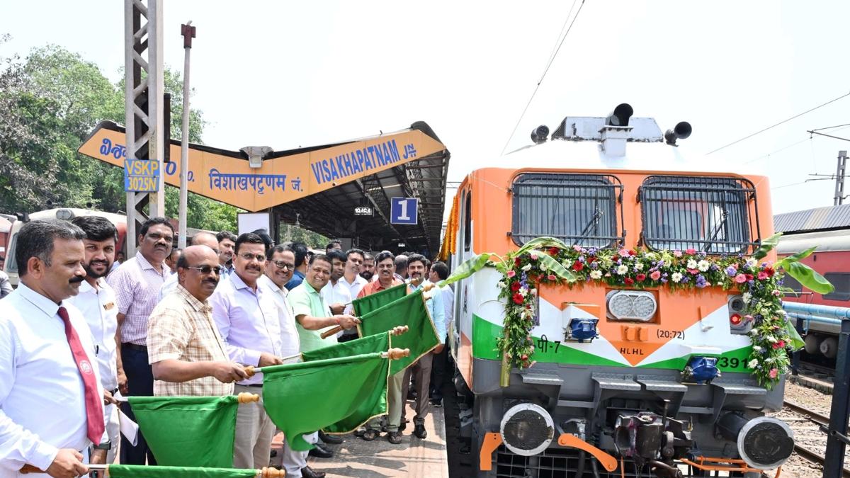Waltair railway division celebrates centenary of electric trains - The ...