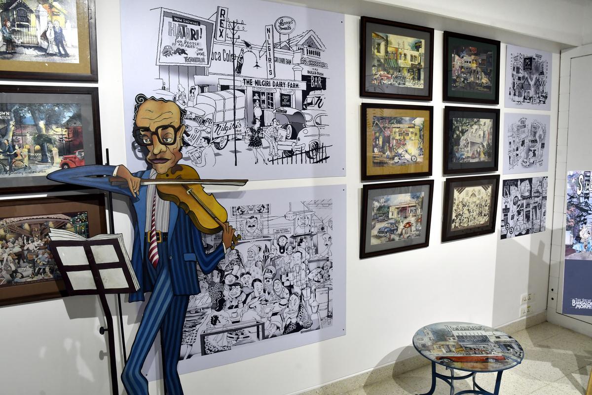 A changing Bengaluru through the eyes of Paul Fernandes - The Hindu