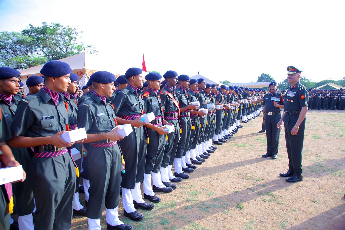 Passing out Parade of Agniveers and Army recruits held in Hyderabad ...