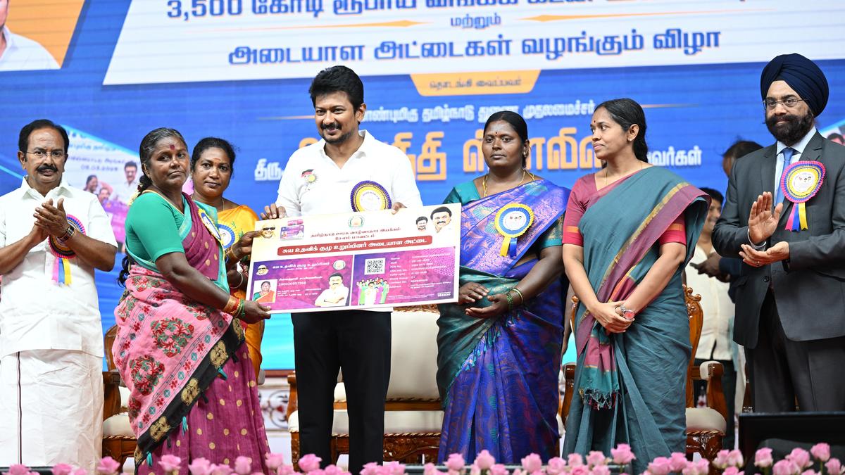 T.N. is the first State to issue ID cards for women SHG members, says ...