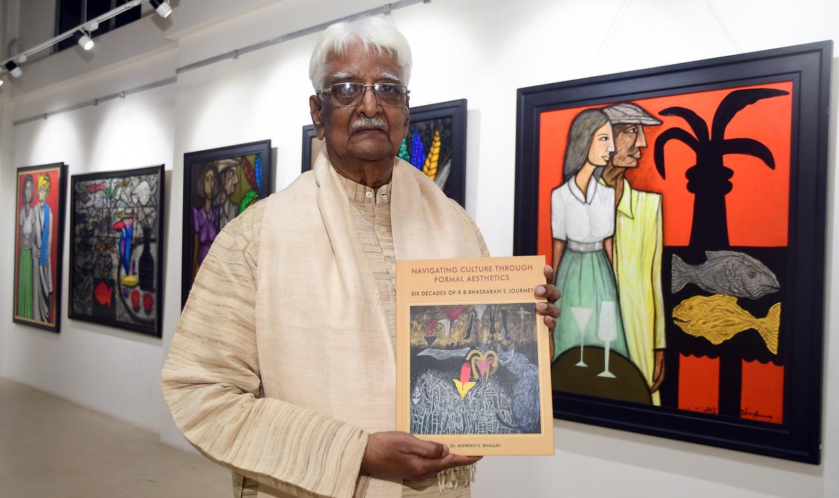 RB Bhakaran looks back on six decades of being an artist - The Hindu