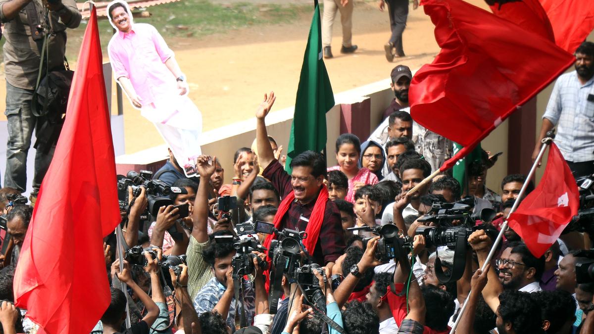 LDF registers a commanding win at Chelakkara - The Hindu