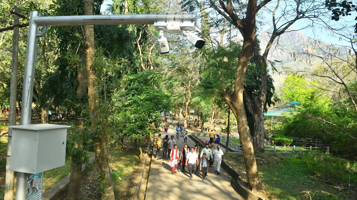 Forest Department installs 61 CCTV cameras at Kurumbapatti Zoological Park in Salem - The Hindu