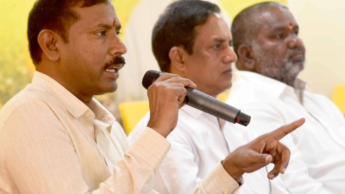 YSRCP leaders grabbed Daspalla lands in Visakhapatnam after deleting them from the 22-A list ...