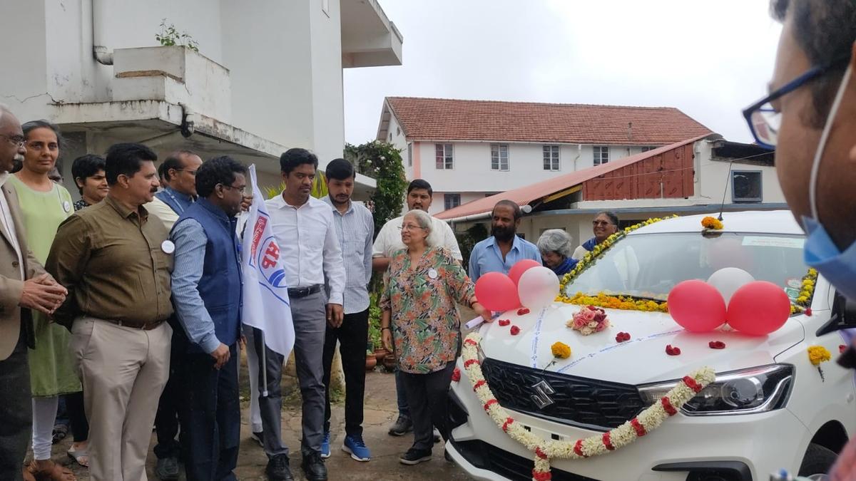 HPCL donates vehicle to NGO for use for children with disabilities ...