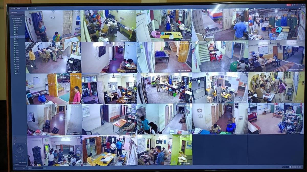 CCTV cameras to monitor police stations in Madurai city - The Hindu