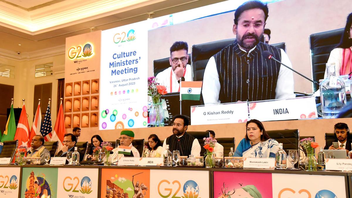 G-20 nations arrive at consensus on issues of cultural heritage - The Hindu