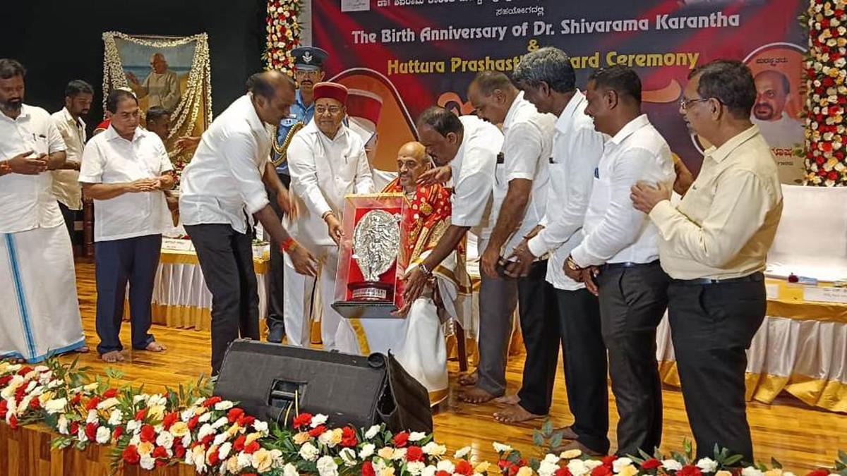 Shivaram Karanth’s life has been the guiding principle for society ...