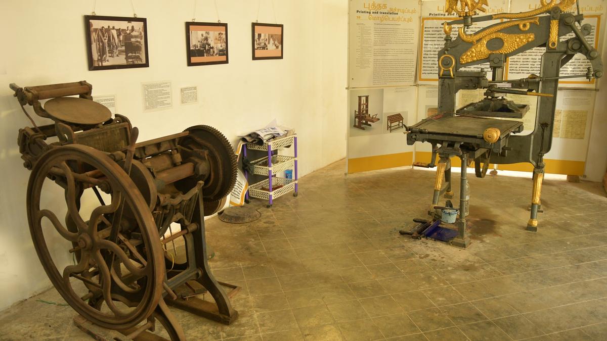 Bartholomäus Ziegenbalg, a pioneer in the revival of Tamil printing ...