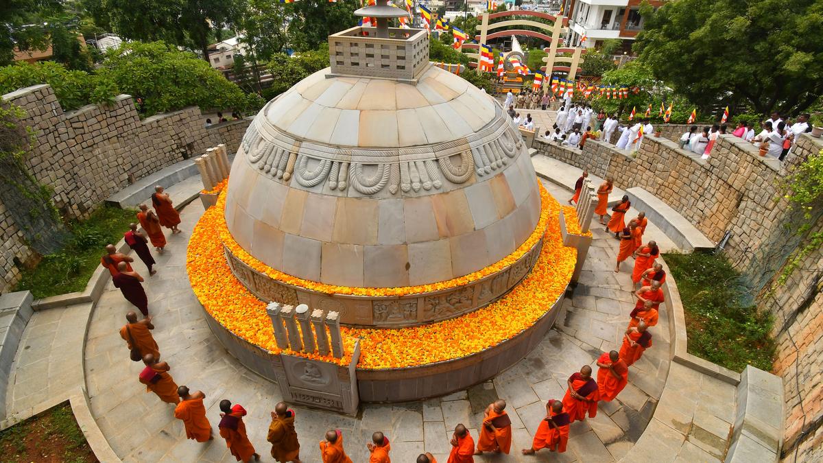 Kishan Reddy inaugurates facility for Buddhist monks - The Hindu