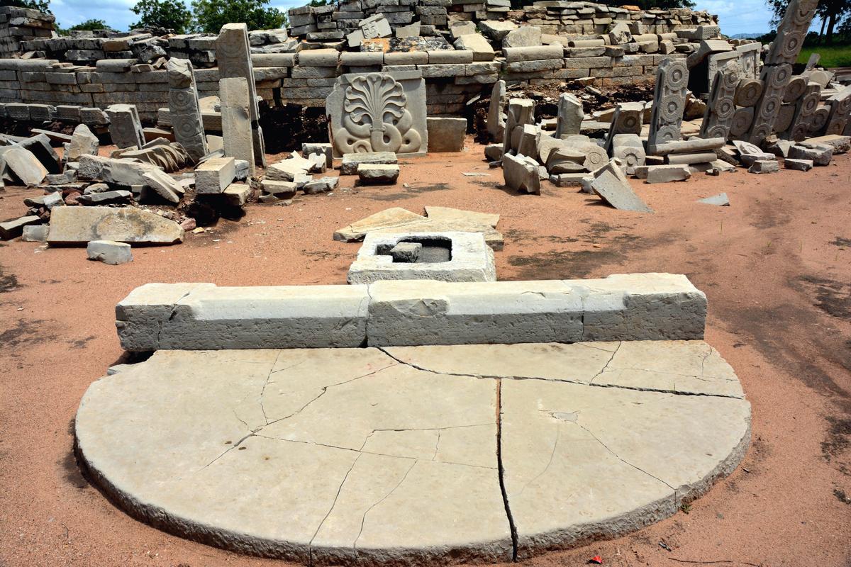 Sannati: How goddess Kali helped unearth ancient Buddhist site - The Hindu