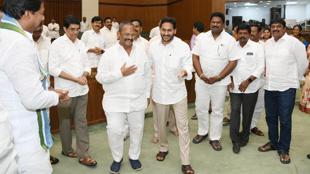 Veerabhadra Swamy is Deputy Speaker of Assembly - The Hindu