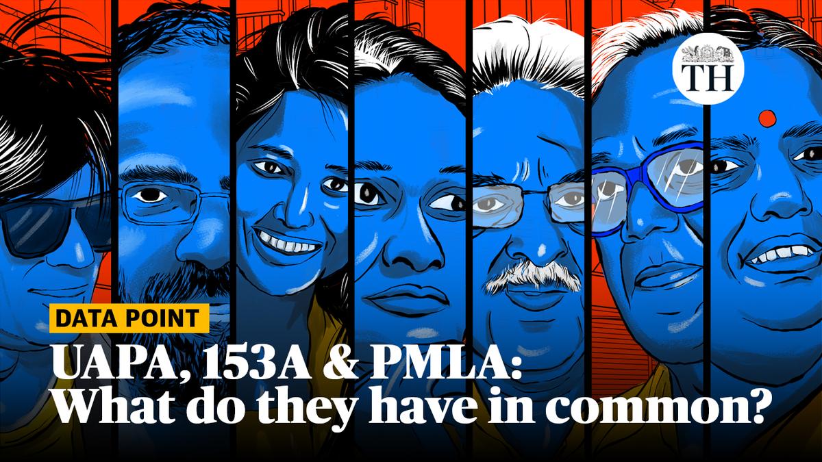 Watch | Data Point: UAPA, 153A, PMLA: What do these laws have in common ...