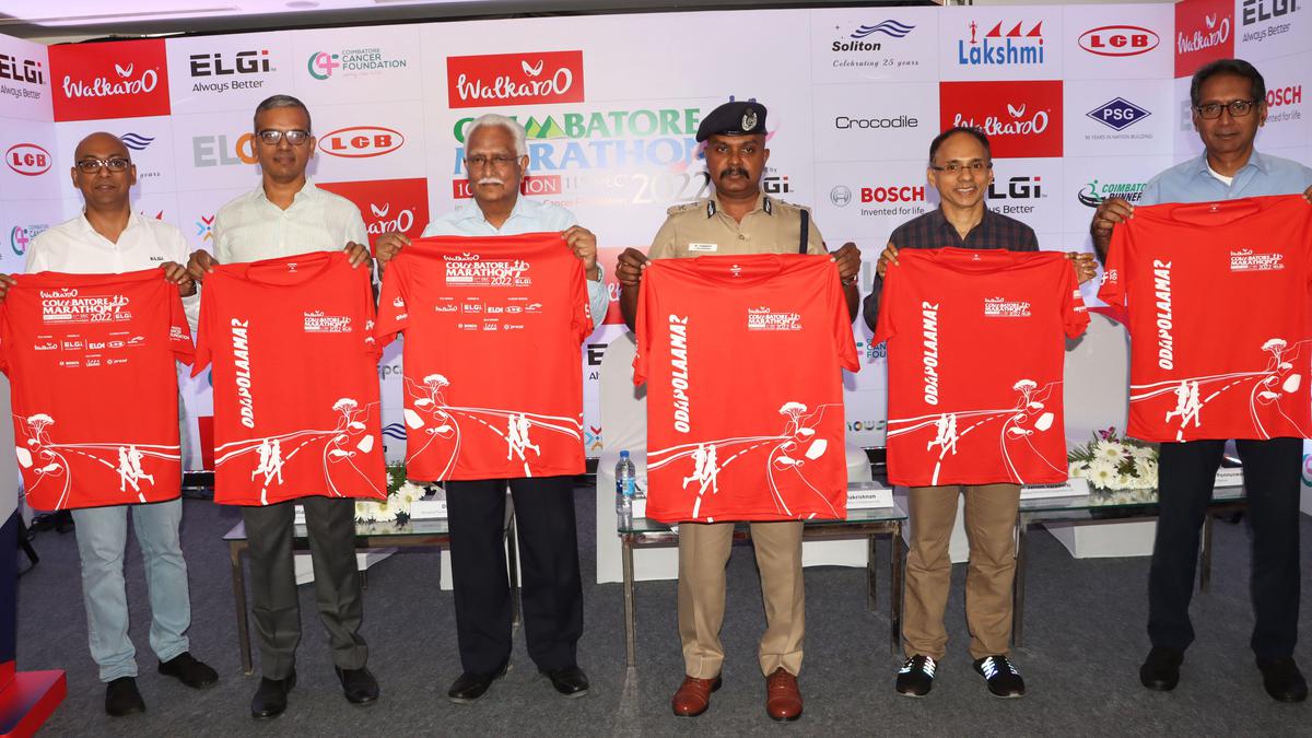 Get, set for Coimbatore Marathon on Dec. 11 - The Hindu Get, set for Coimbatore Marathon on Dec. 11 - The Hindu
