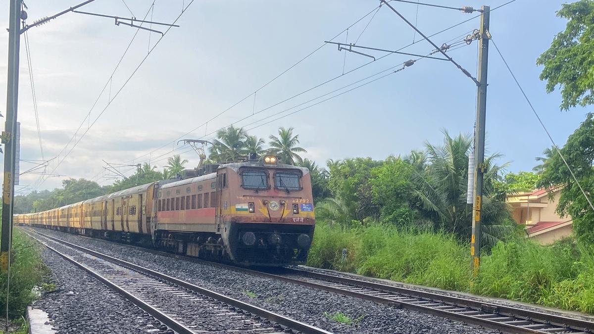 Trains can run up to 130 kmph on Mangaluru-Shoranur section by March ...