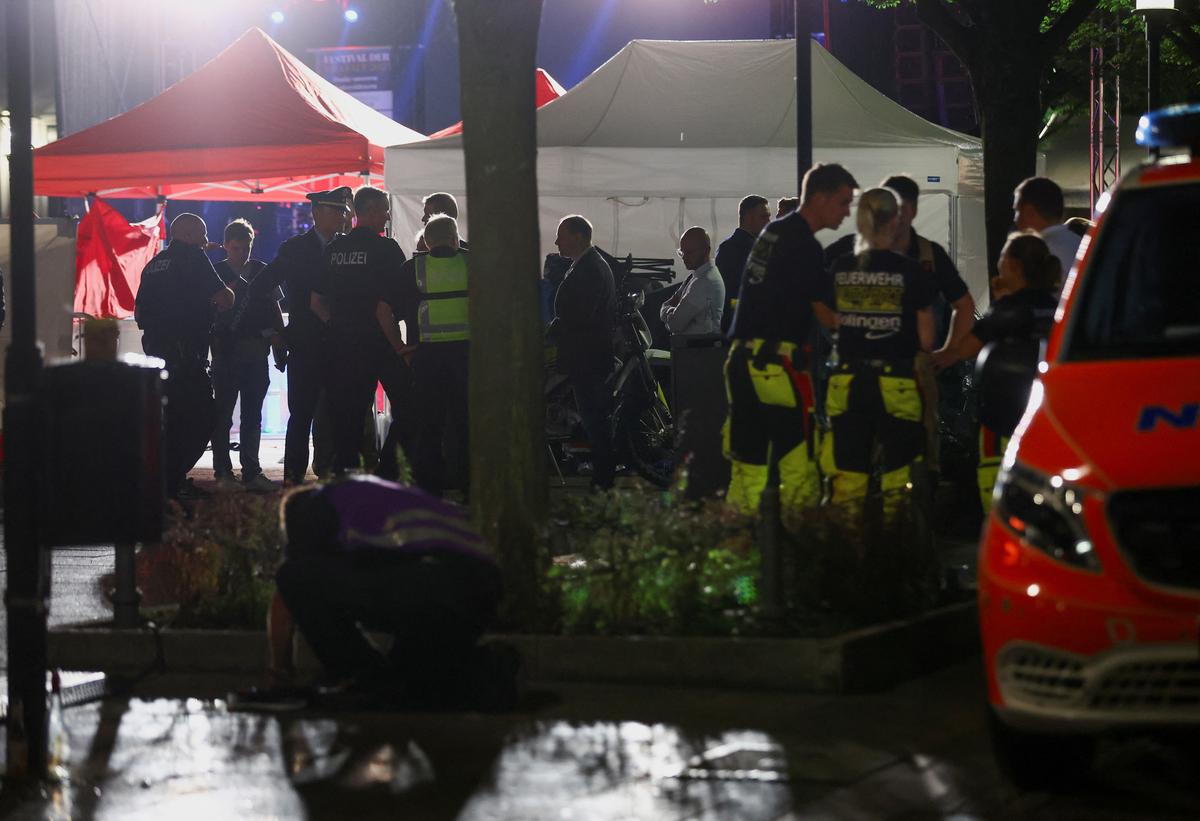 Three dead, several wounded in knife attack on German festival in ...