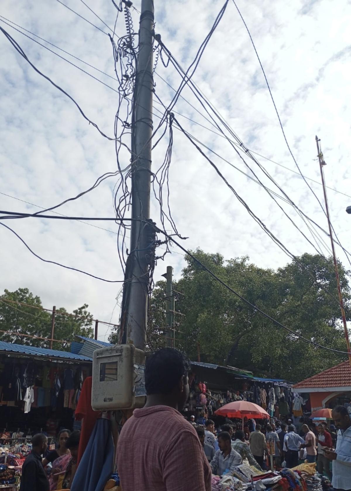 In a power tangle | Exposed electricity infrastructure in Bengaluru ...
