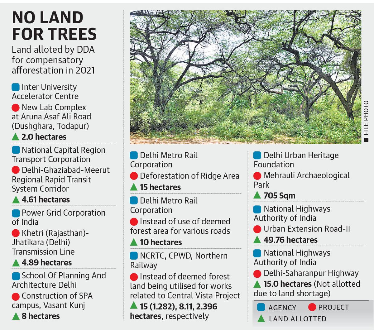Land ‘crisis’ for compensatory afforestation may hit development ...