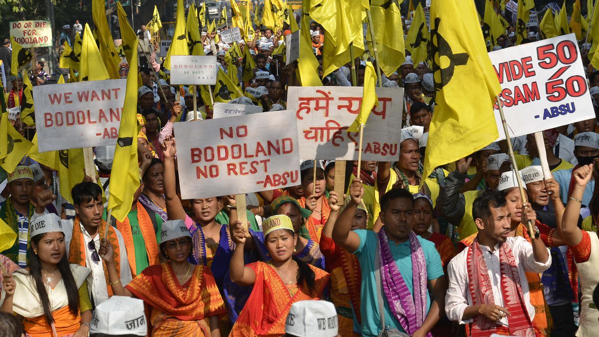 New student body revives Bodoland statehood demand - The Hindu