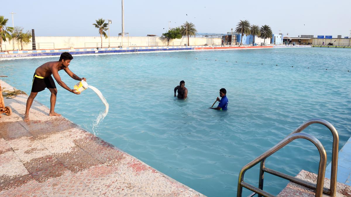 Marina swimming pool to be re-opened - The Hindu