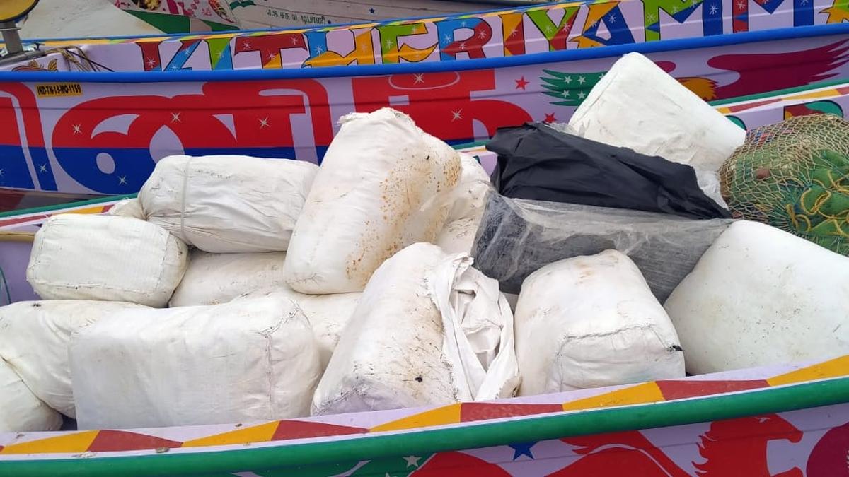 29 beedi leaf bundles retrieved from sea - The Hindu