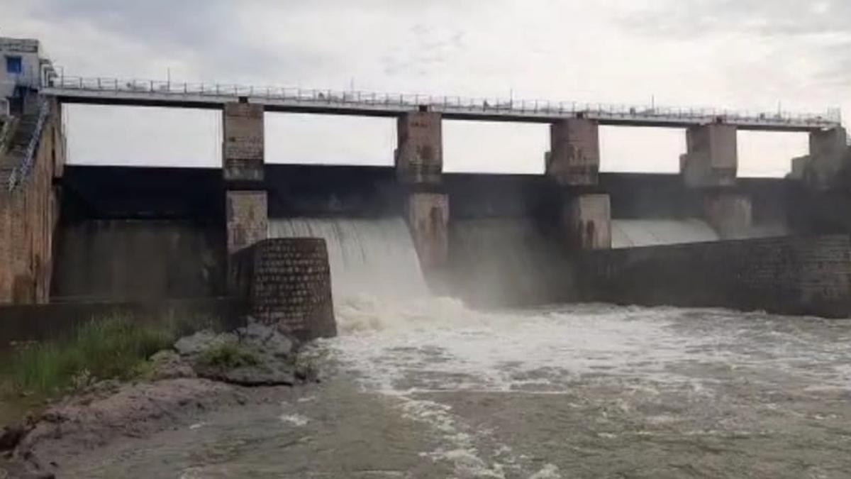 Paambaru dam reaches close to full capacity - The Hindu