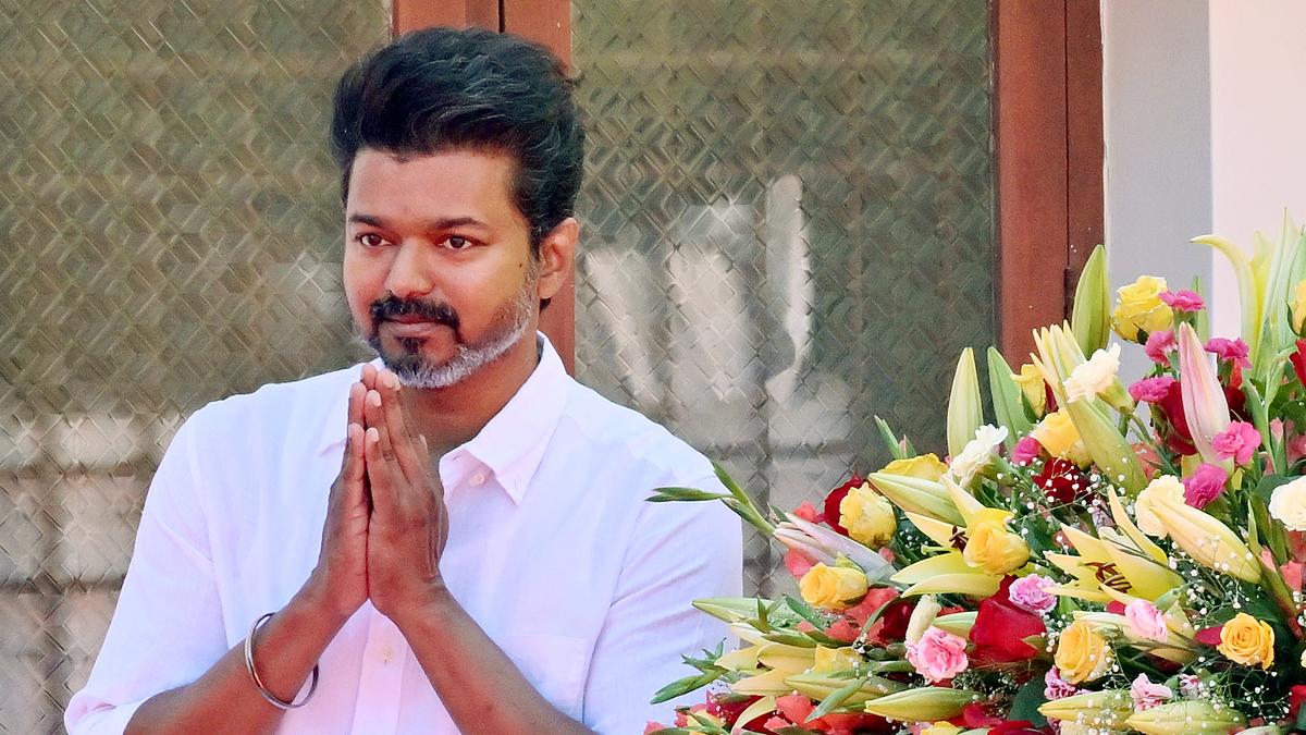 Vijay’s party Tamilaga Vettri Kazhagam to hold its first public rally ...