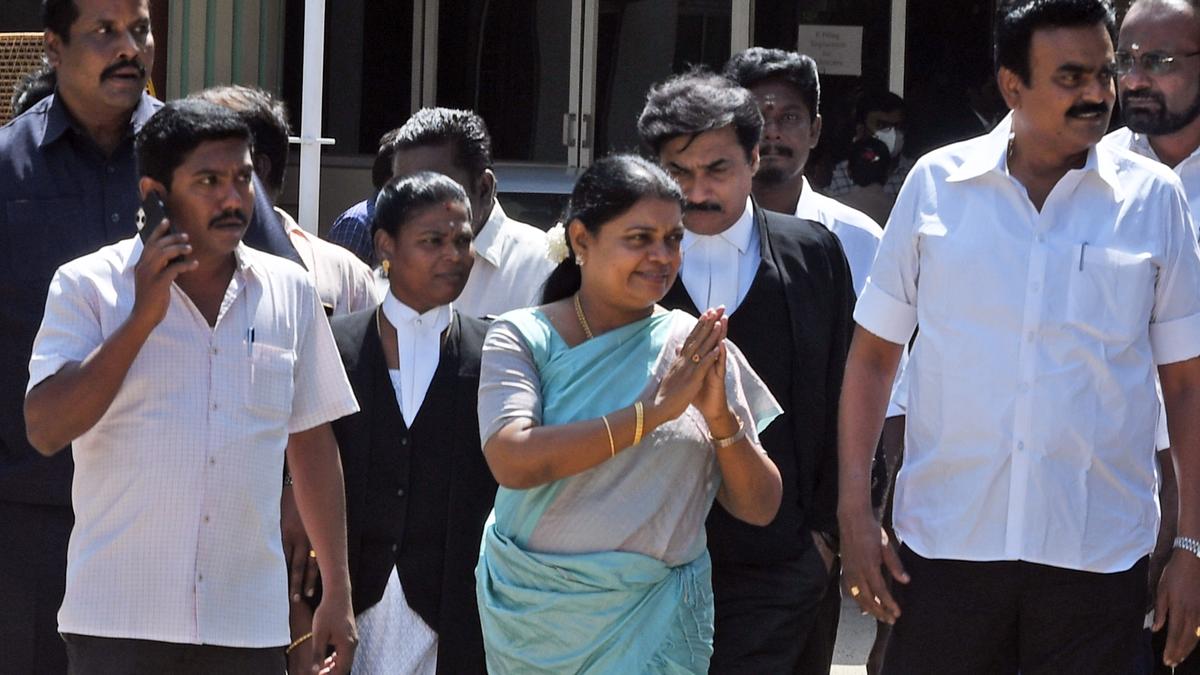 T.N. Minister Geetha Jeevan, family members, acquitted in ...