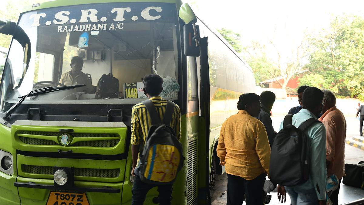 New buses to augment TSRTC fleet from today - The Hindu