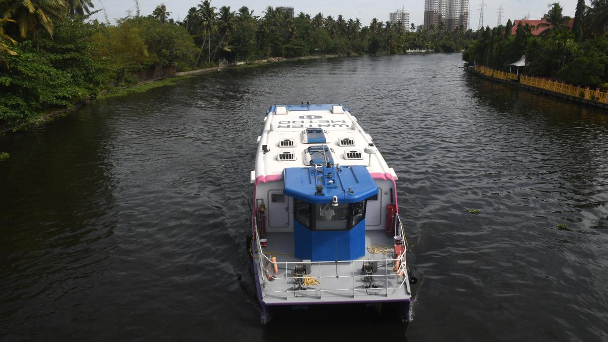 Water Metro to operate more trips on Vyttila-Kakkanad route - The Hindu