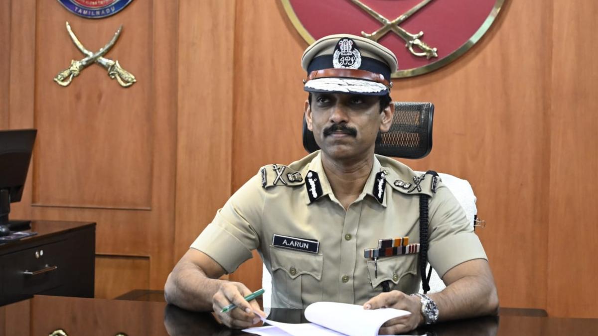 A. Arun is Chennai’s new Police Commissioner - The Hindu