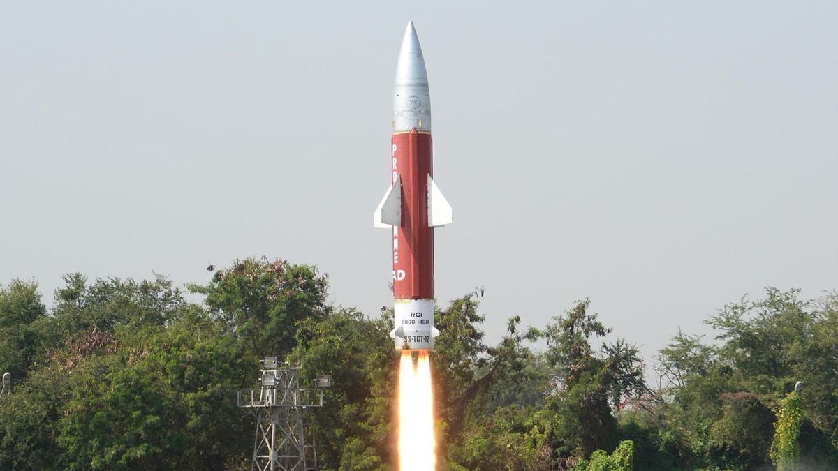 Interceptor missile successfully tested - The Hindu