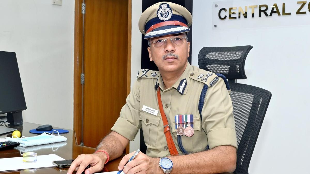 New IG assumes office - The Hindu