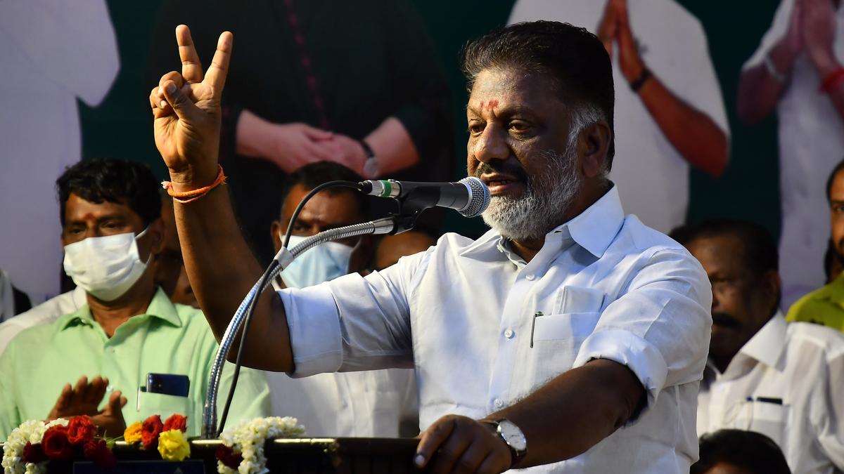 Panneerselvam defends Panruti Ramachandran over Palaniswami’s remarks ...