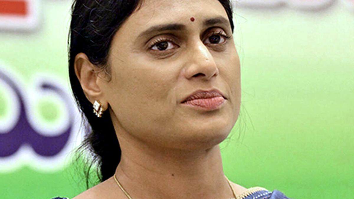 Sharmila slams Naidu’s silence on Jagan-Adani ‘deal’ - The Hindu