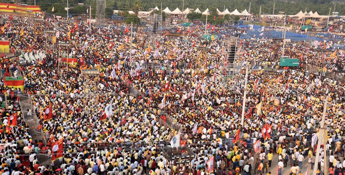 Pawan and Lokesh exhort people to defeat YSRCP in 2024 elections for development of Andhra ...