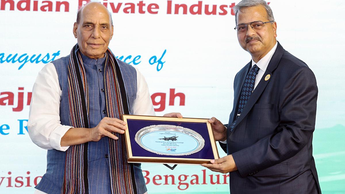 First rear fuselage for LCA Mk1A manufactured by Indian private sector ...