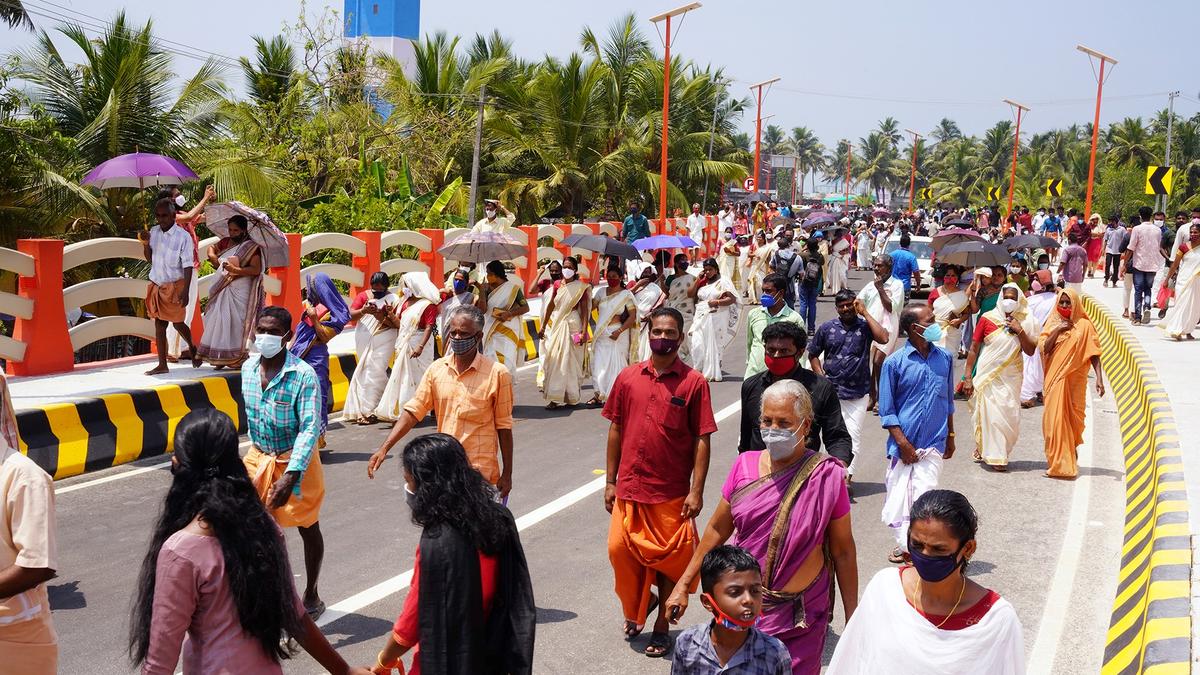 Valiazheekal bridge inaugurated - The Hindu