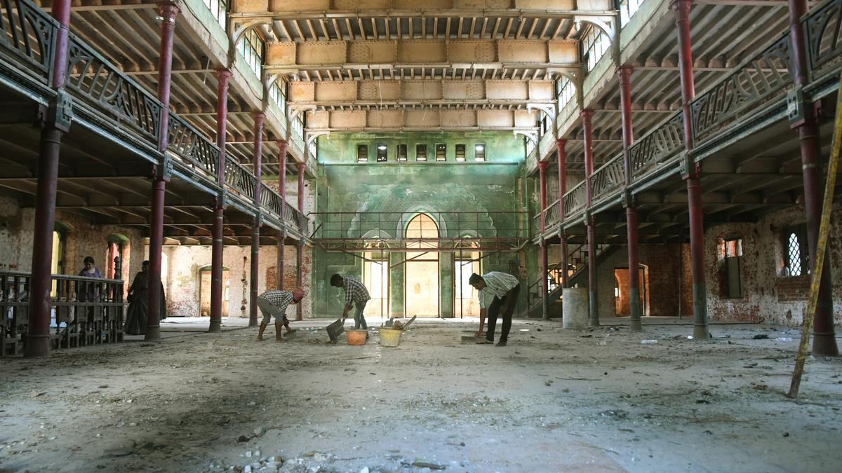 Two heritage buildings at Chepauk palace set to regain their original ...