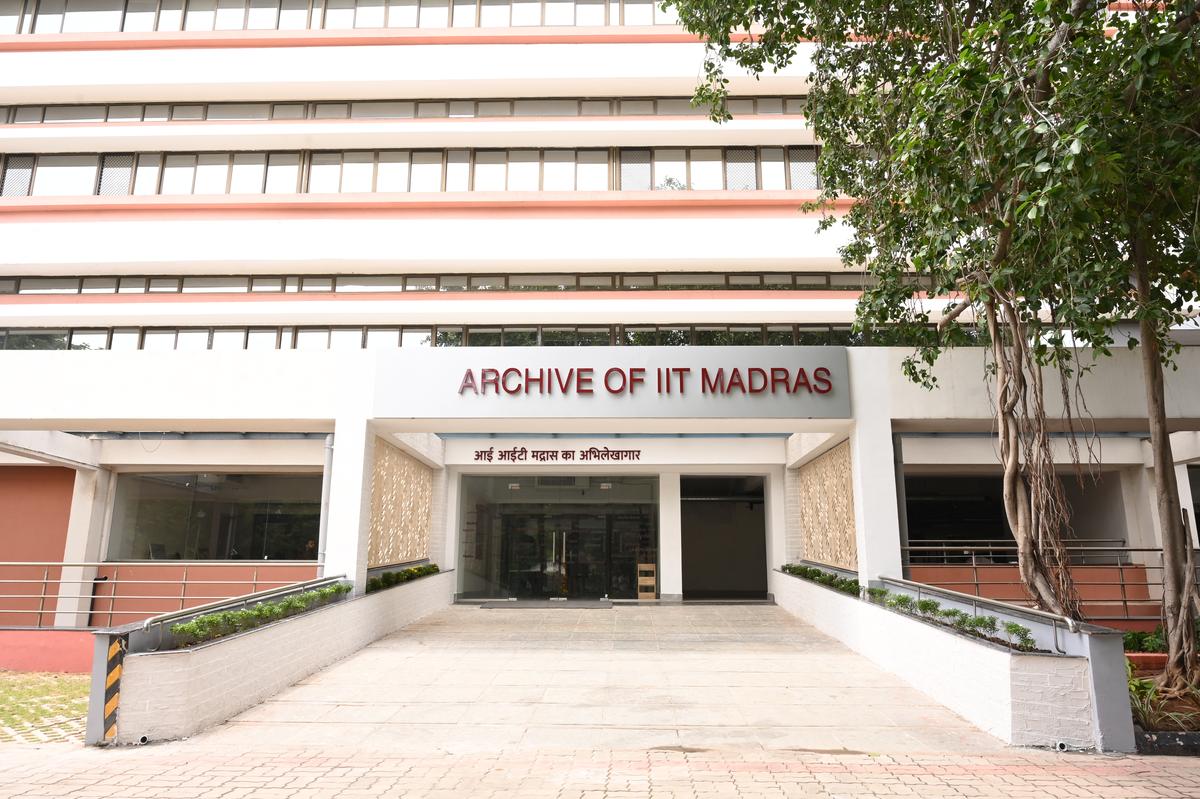 Browse through rare records at IIT Madras’ new archive - The Hindu