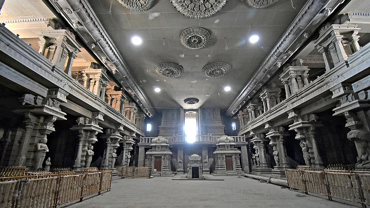 Yadagirigutta temple gets platinum rating for place of worship - The Hindu