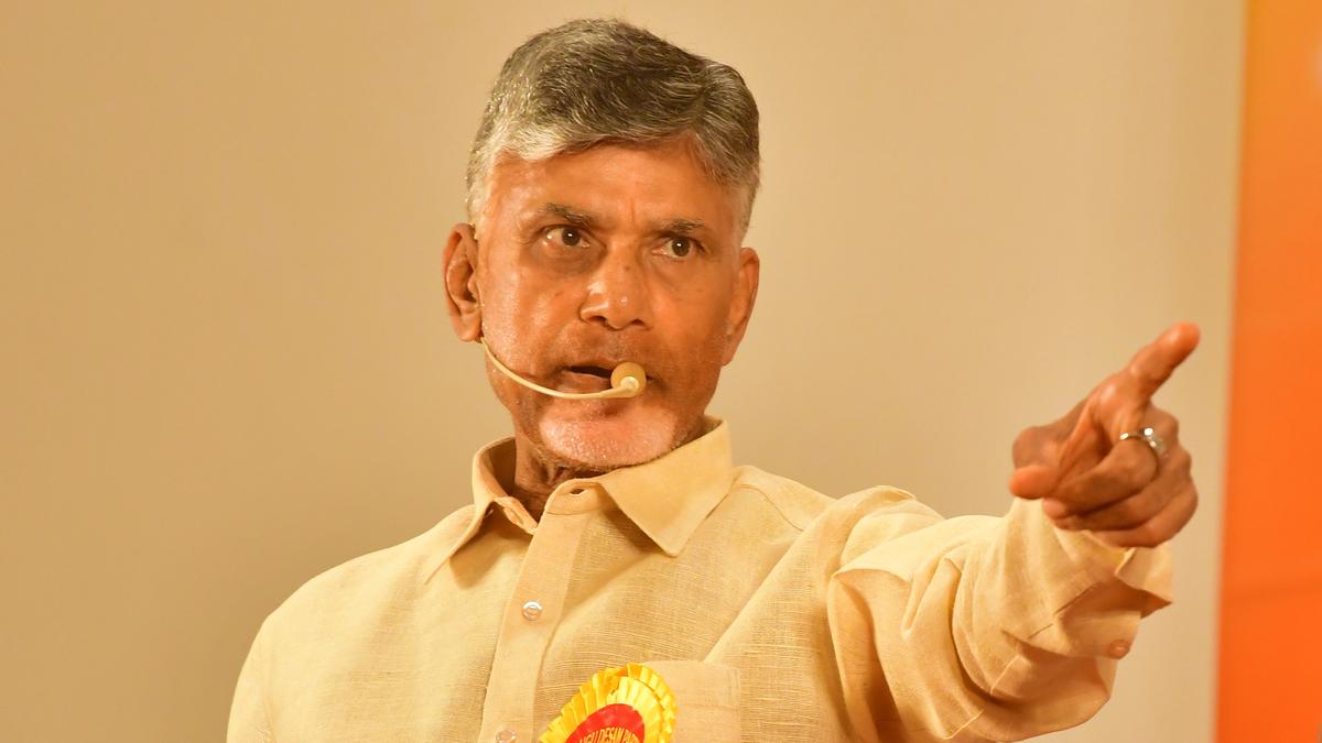 TDP president Chandrababu Naidu may sound poll bugle for 2024 from ...