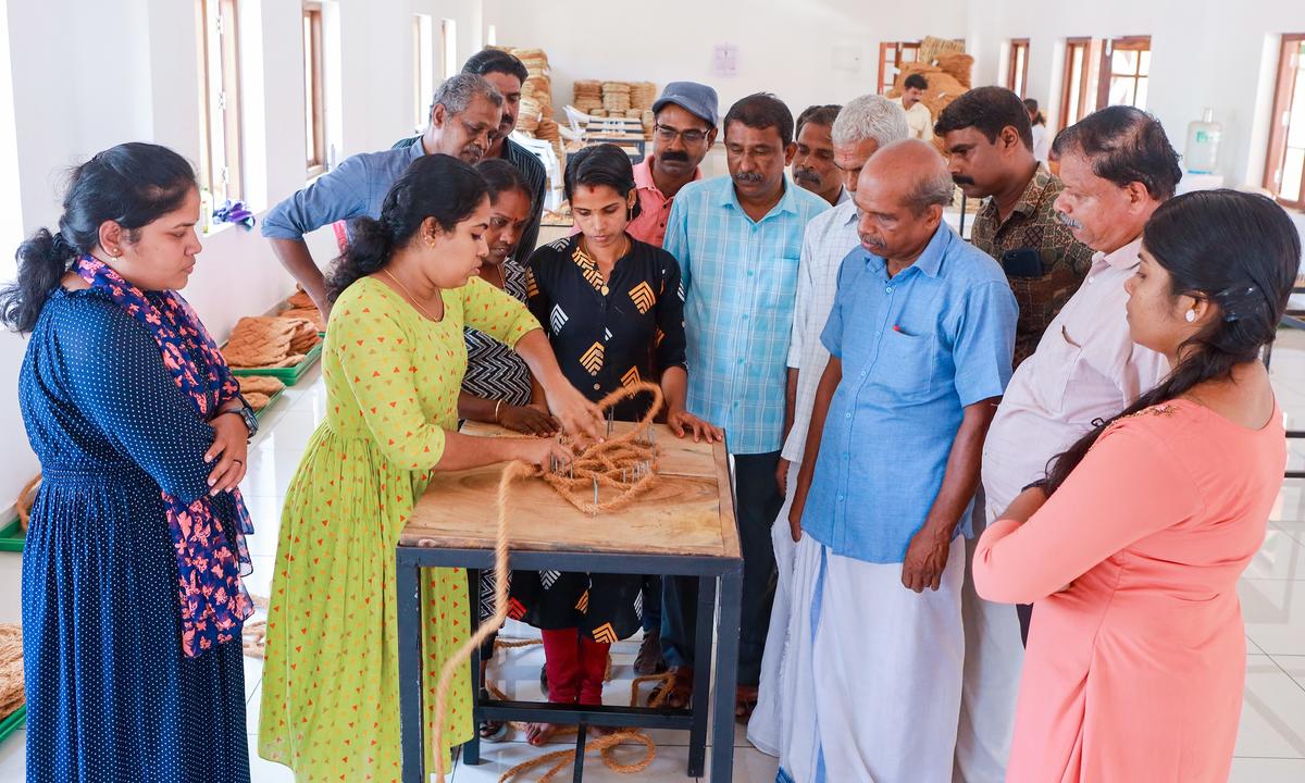 With an overhaul, coir sector eyes a comeback - The Hindu