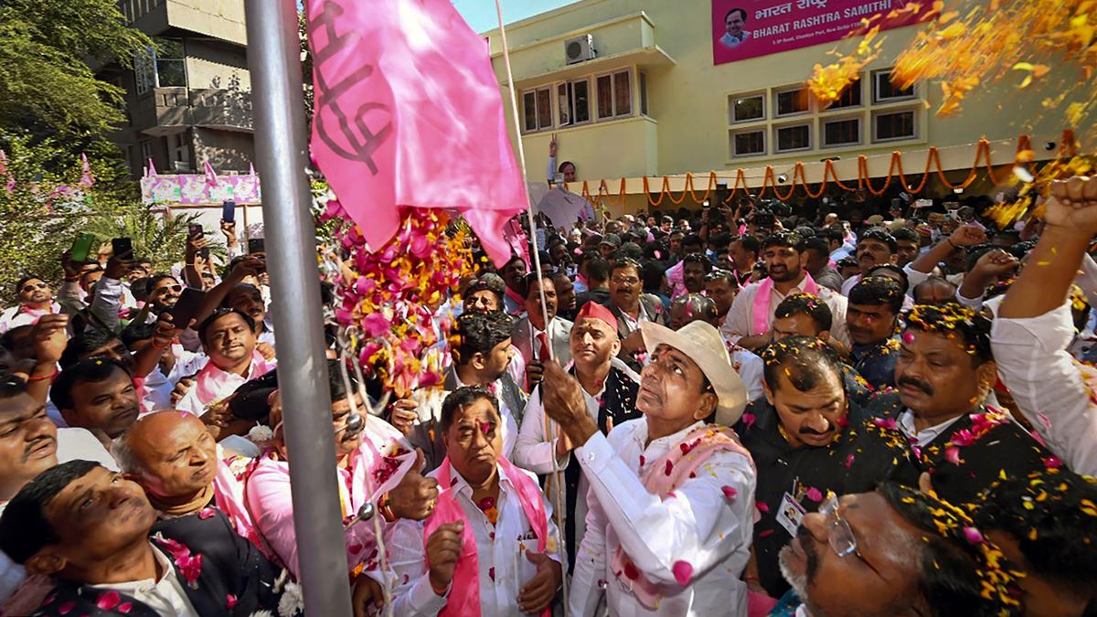 Jana Sena leaders from AP set to join BRS - The Hindu