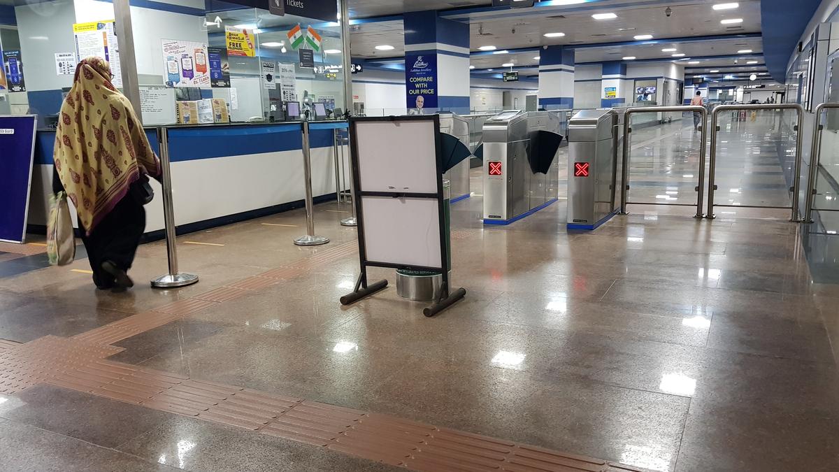 Chennai Metro to open more ticket counters at all stations - The Hindu